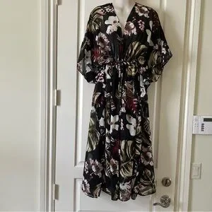 Walter Baker | Swim | Walter Baker Tropical Print Caftan Tulum One Size ...
